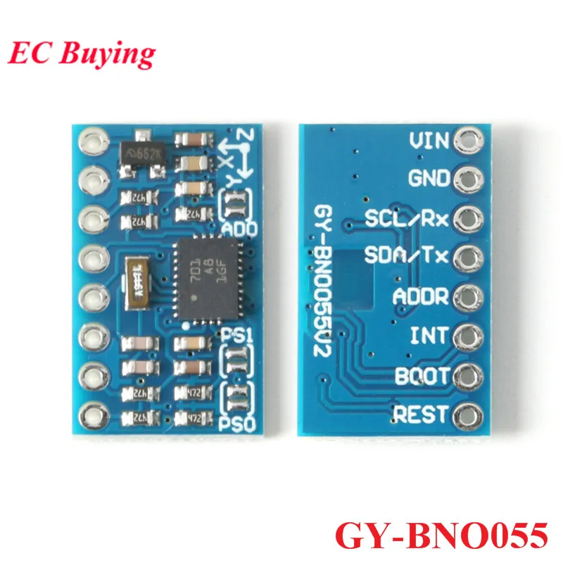 GY BNO055 센서 모듈 BNO055 9DOF 9 축 앱솔루트 오리엔테이션 센서 보드 IIC 32Bit MCU Arduino ...