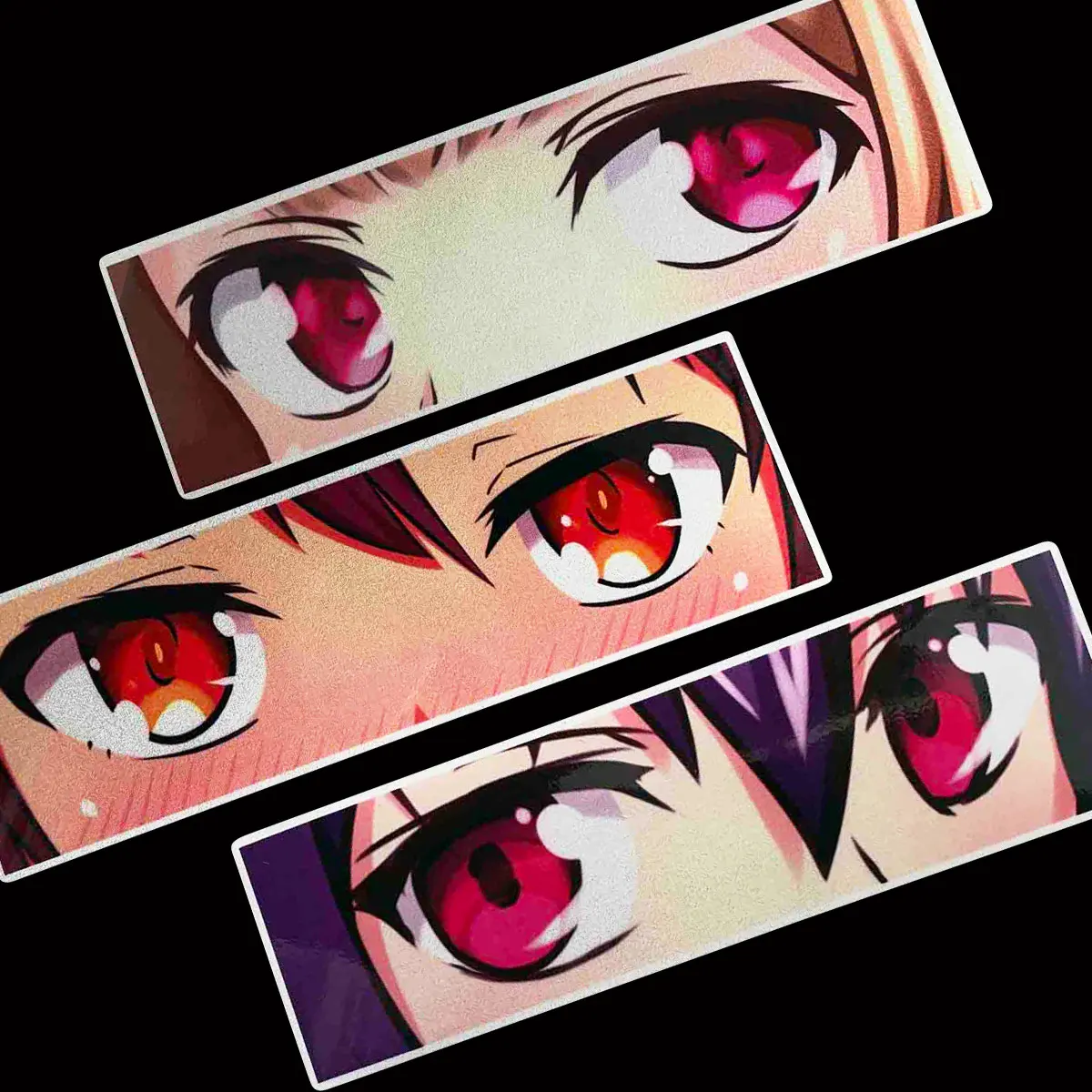 Reflective JDM Anime Car Styling Auto Rear Windshield Window Rear ...