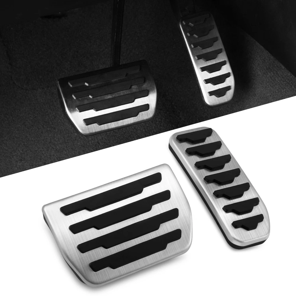 레인지 로버 Evoque 용 랜드 로버 디스커버리 스포츠 용 12 17 부품 오일 가스 연료 가속기 브레이크 풋 페달 커버