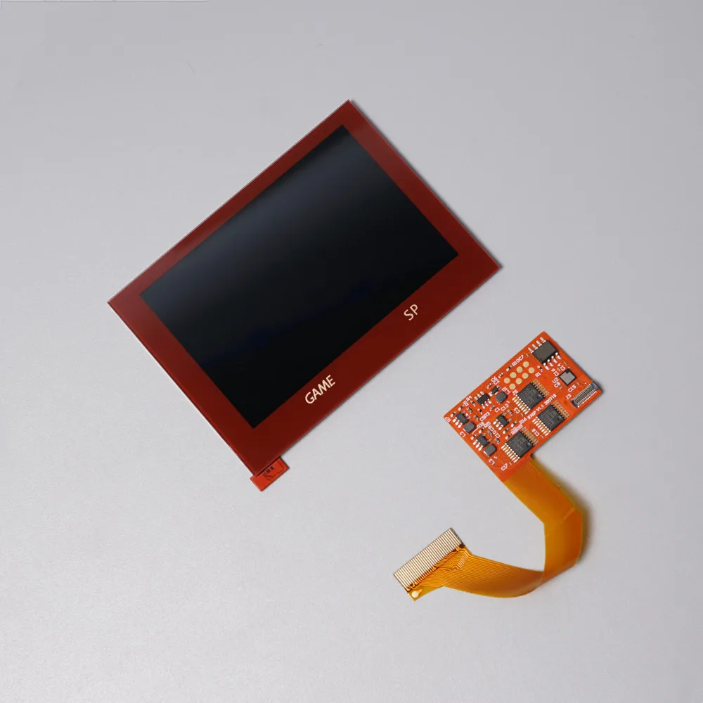 For-GBA-SP-IPS-V2-LCD-5-Levels-Brightness-For-Gameboy-Advance-SP-Game ...