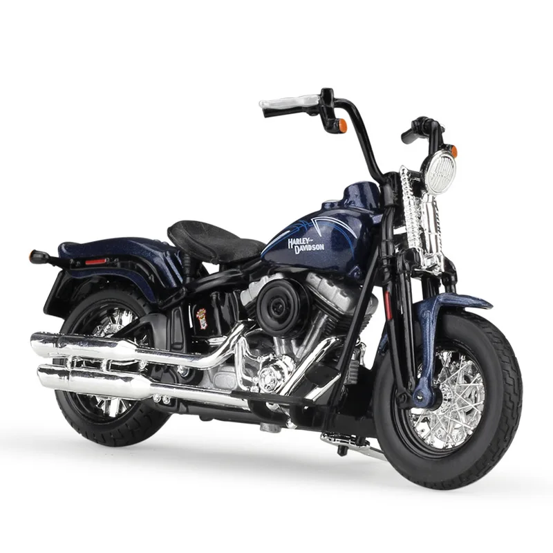 Maisto-1-18-Harley-2008-FLSTSB-Cross-Bones-Motorcycle-Model-Toy ...