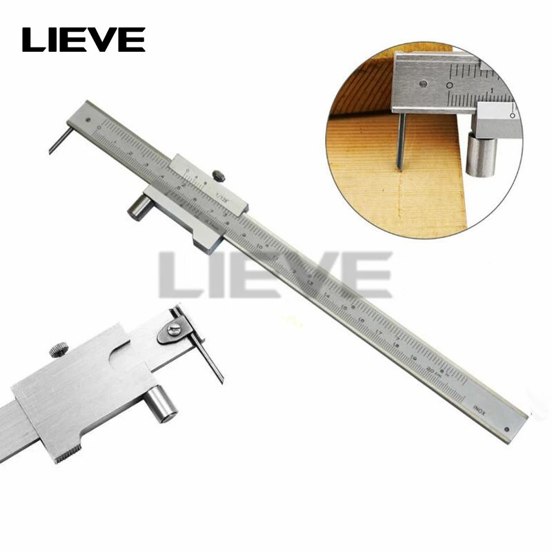 0 200mm Marking Vernier Caliper With Carbide Scriber Parallel Marking ...