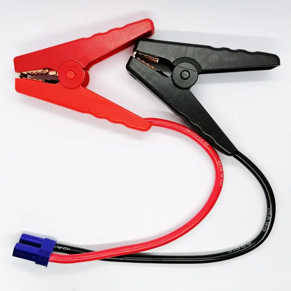 Cable de alimentación de emergencia para coche, pinzas de cocodrilo a conector EC5, Cable de 10 ...