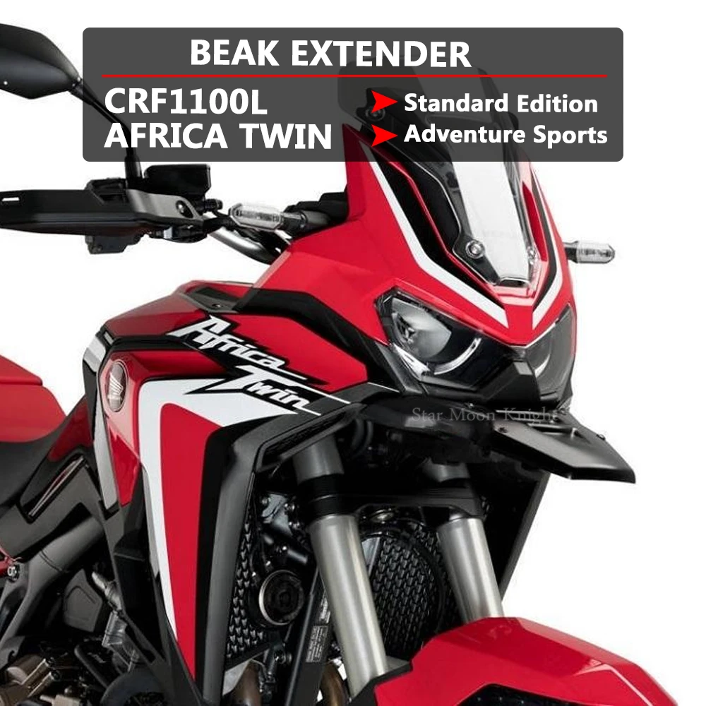 Motorcycle-Front-Beak-Fairing-Extension-Wheel-Extender-Cover-Fender-For ...