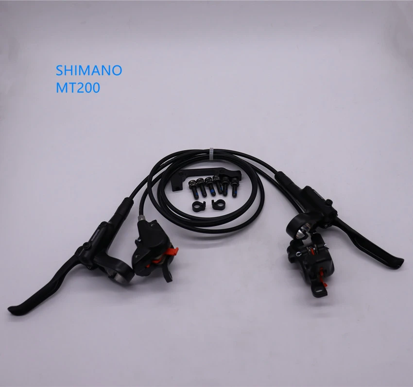 SHIMANO MT200 brake set MTB Bike Hydraulic Brake BR BL MT200 Bicycle ...