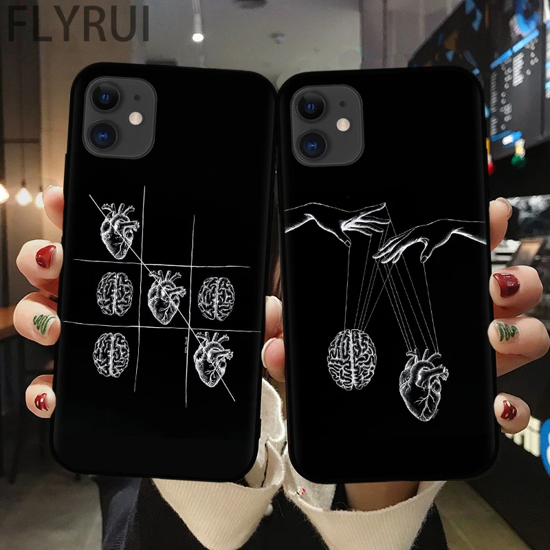 Medical Human Organs Brain Meridian Kidney Pattern Phone Case For ...