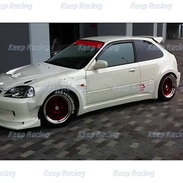 M And M Honda Hyper Wide Body Kit Type MR01 Civic EK9/4, 58% OFF