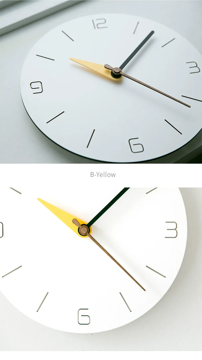 Mandelda часы для украшения дома настенные часы круговые деревянные