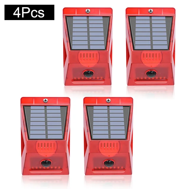 Solar Security Warning Siren Light - Lighting4Home