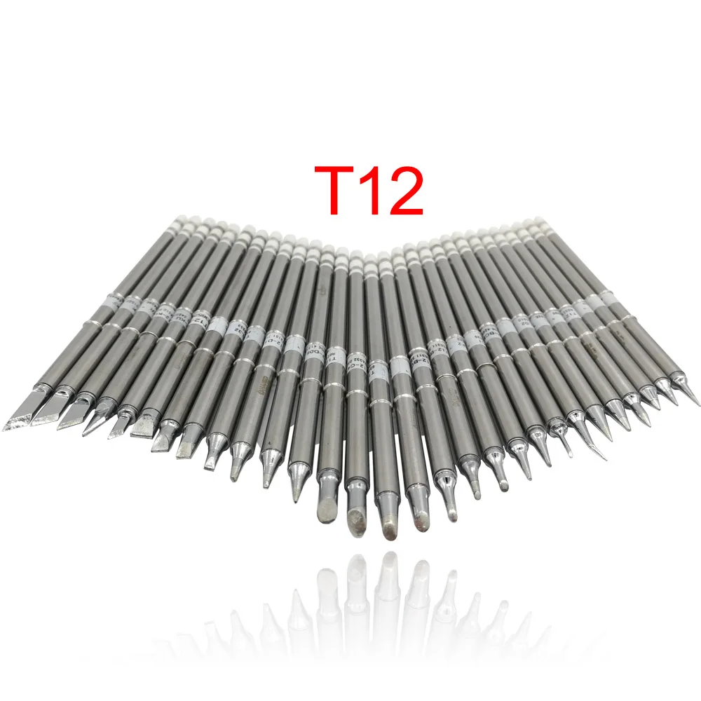 T12 Series Soldering Iron Tips for HAKKO T12 Handle LED vibration ...