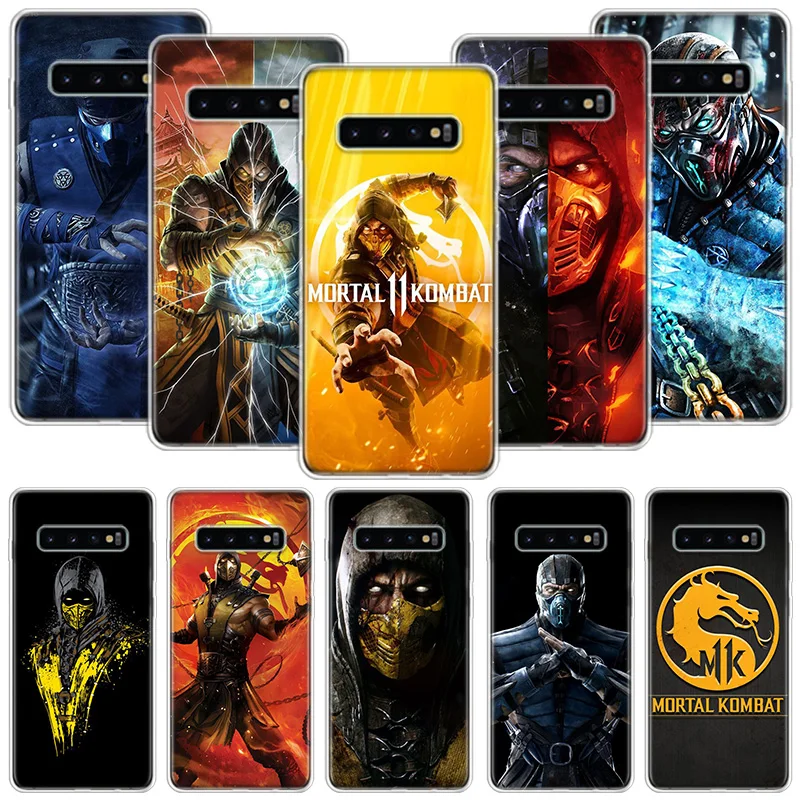 Mortal-Kombat-Phone-Case-For-Samsung-Galaxy-S20-FE-S10-Plus-S21-S22-S23 ...