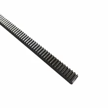 1Mod 12x12 1000mm spur Gear rack 1M Gear zipper Precision cnc rack with ...