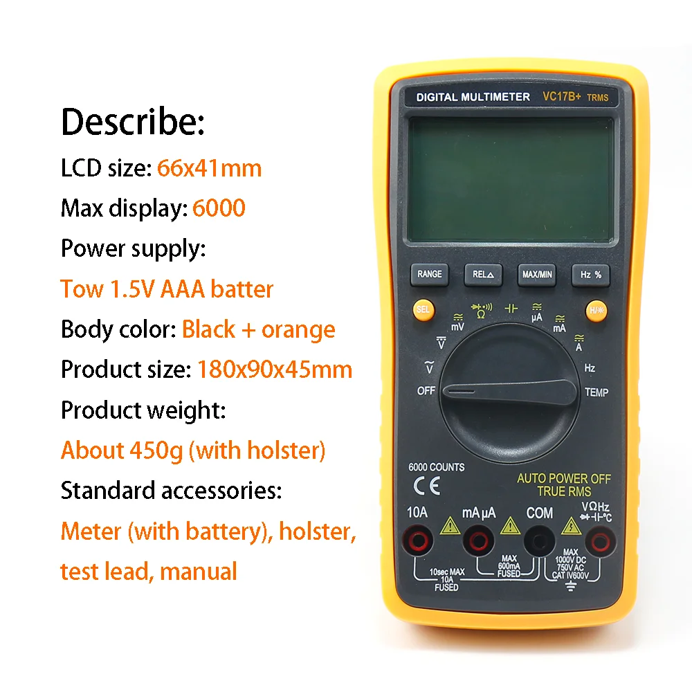 Affordable Wholesale Professional Digital Multimeter Electrical AC DC ...