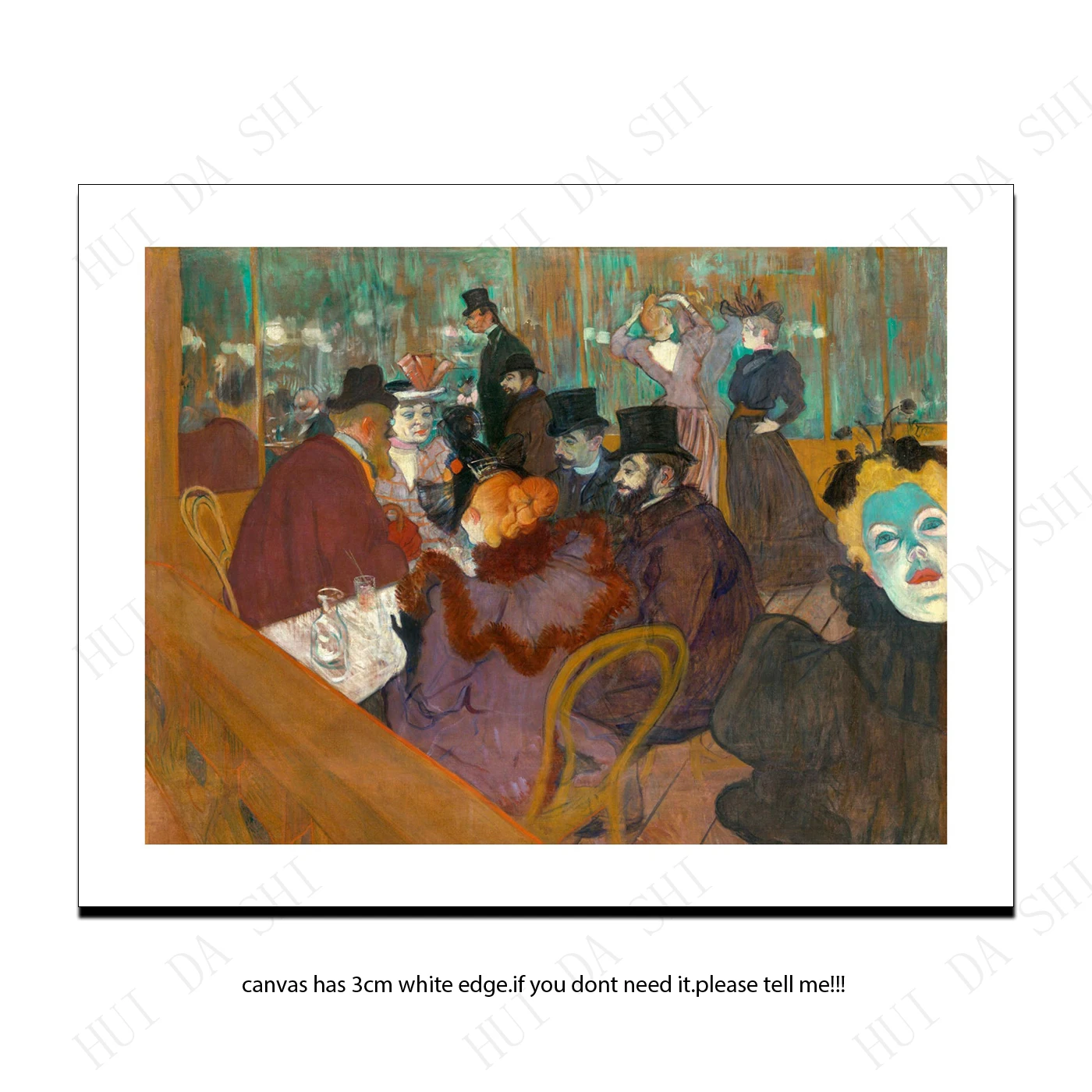 Moulin Rouge Poster Lautrec