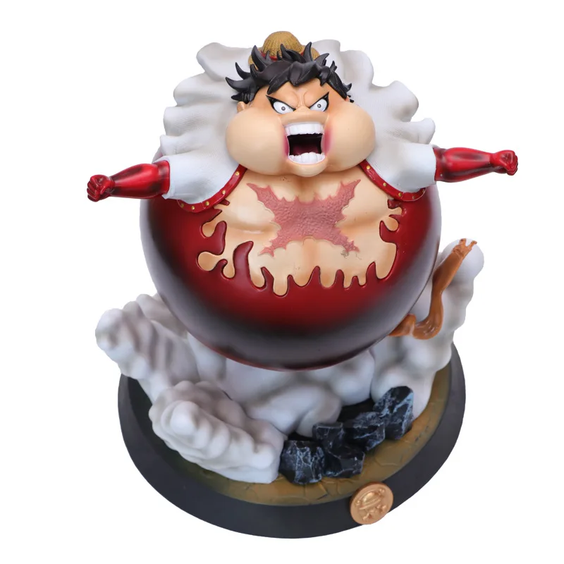 Anime One Piece Luffy Fat Tank Luffy PVC Action Figure Collection Model ...