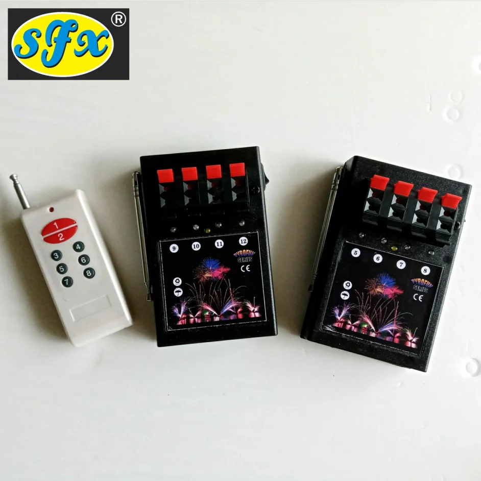 Event Celebration Pyrotechnics 8 Cues 8 Channels Remote Control ...
