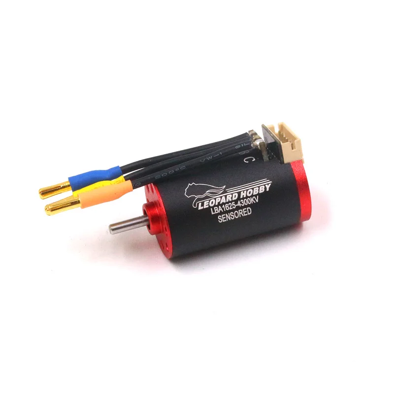 Leopard Hobby LBA1625 4300KV sensored brushless inrunner 2 pole 130 RC ...