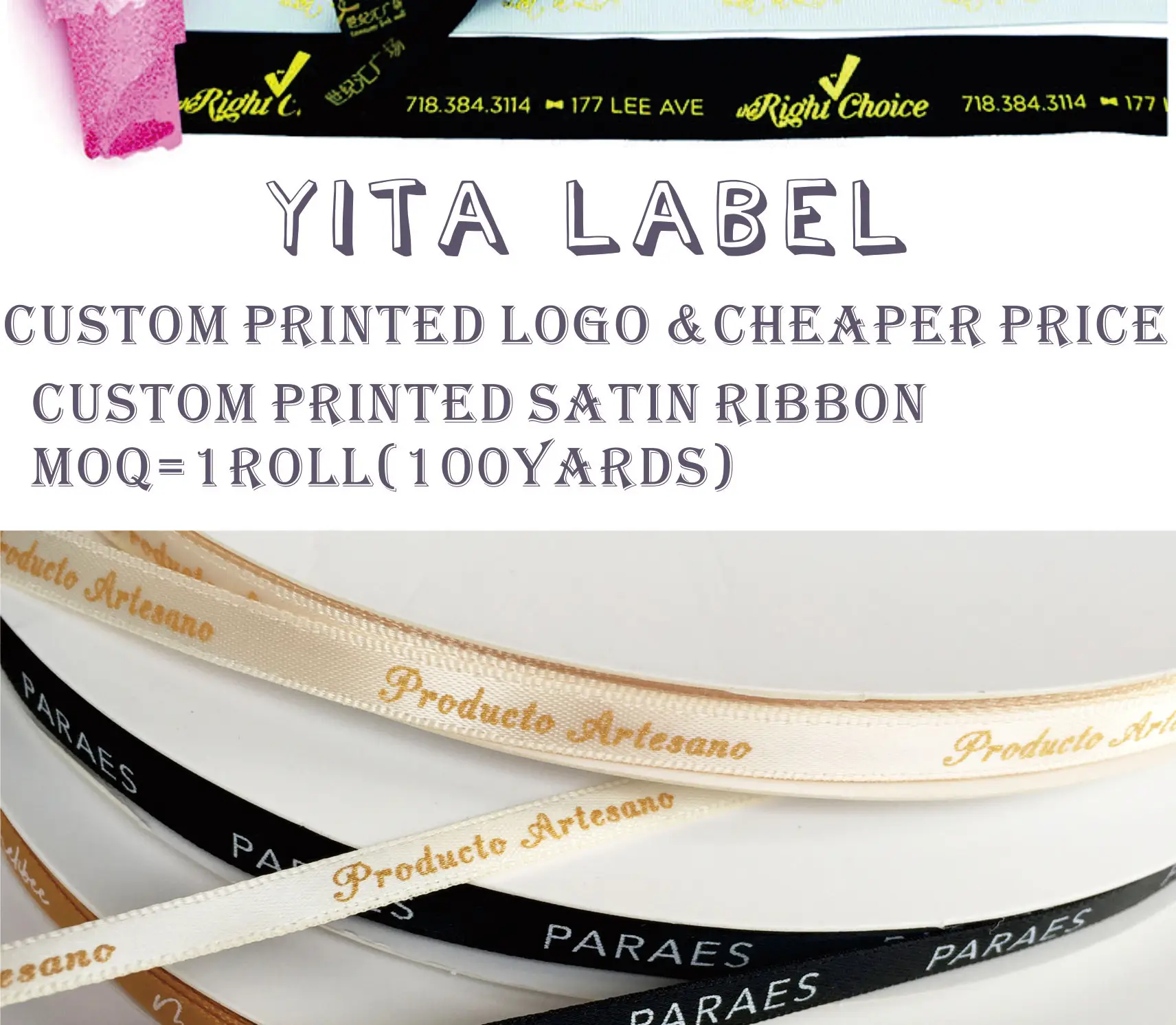 Satin Ribbon Satin Ribbon | Satin Ribbon Sublimation | Printed Satin ...