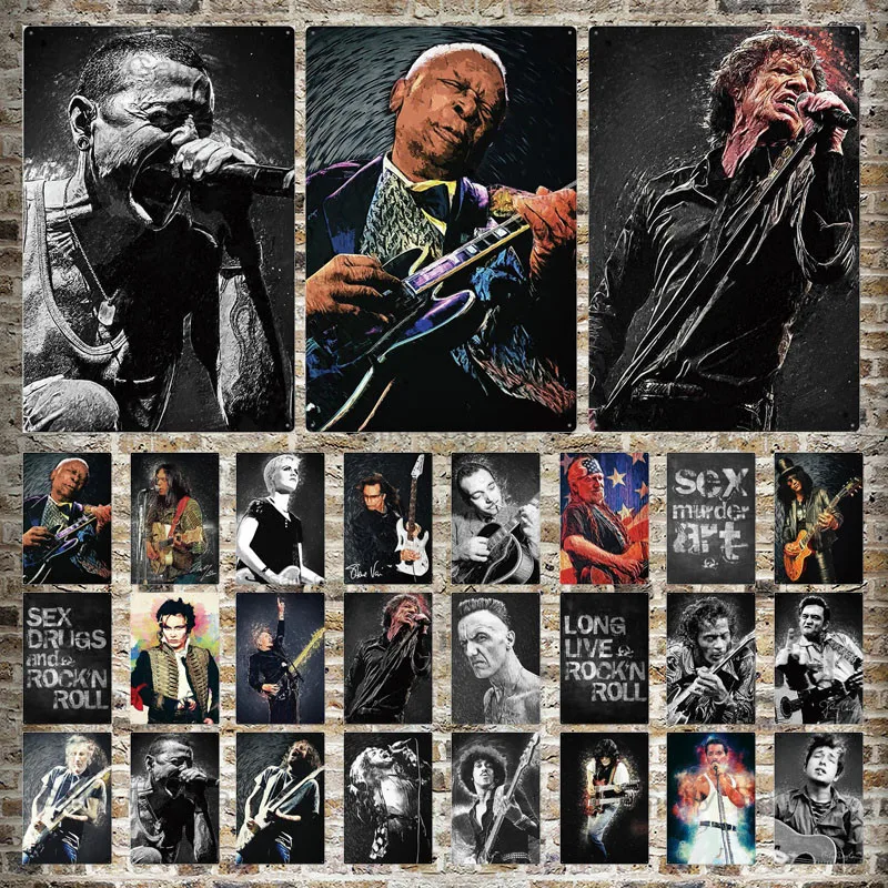 Famous Rock N Roll Art