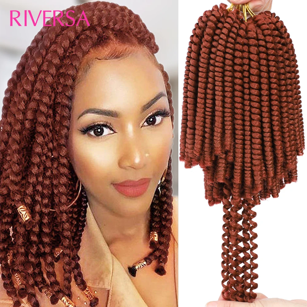 Red Twist Braids