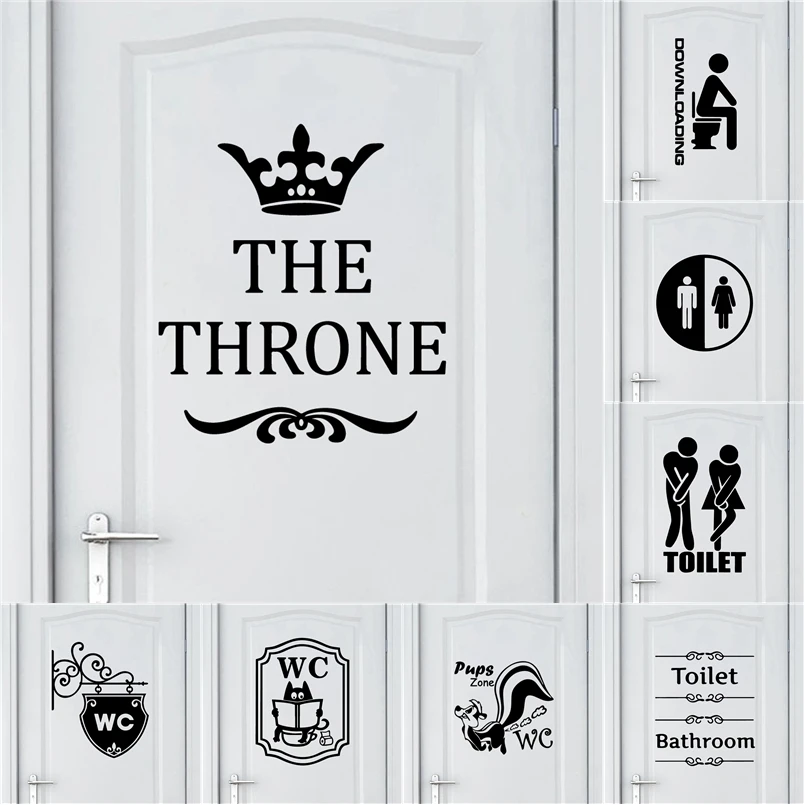 Stickers Toilettes | Porte-papier-Toilette.com