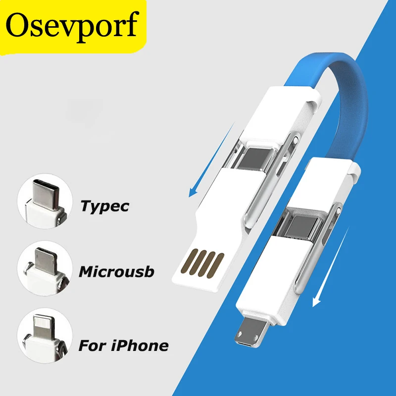 Keychain Mini Usb Cable Fast Charger | Charging Cable Android Keychain ...