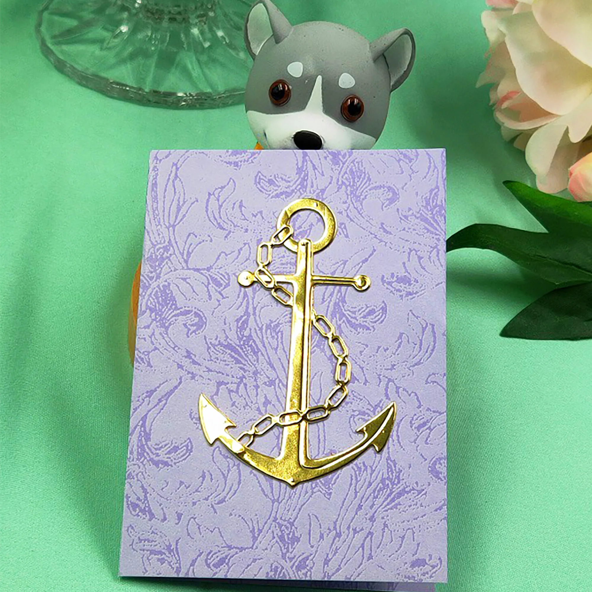 Anchor Metal Cutting Dies Ocean Ship Embossing Stencil for DIY ...