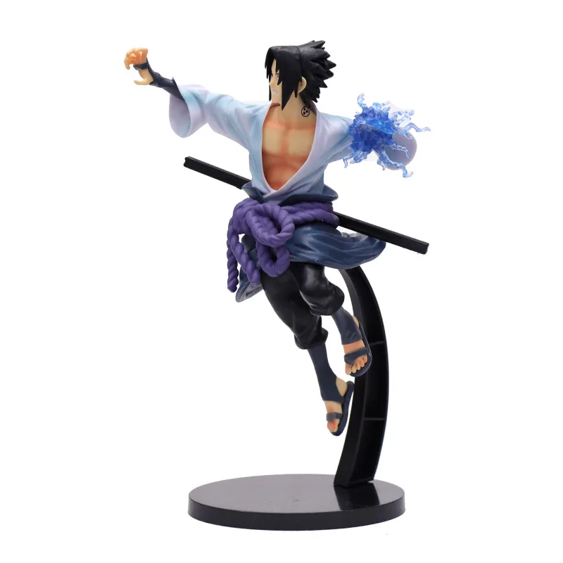 17cm Anime Vibration Stars Uchiha Sasuke Pvc Action Figure Shippuden ...