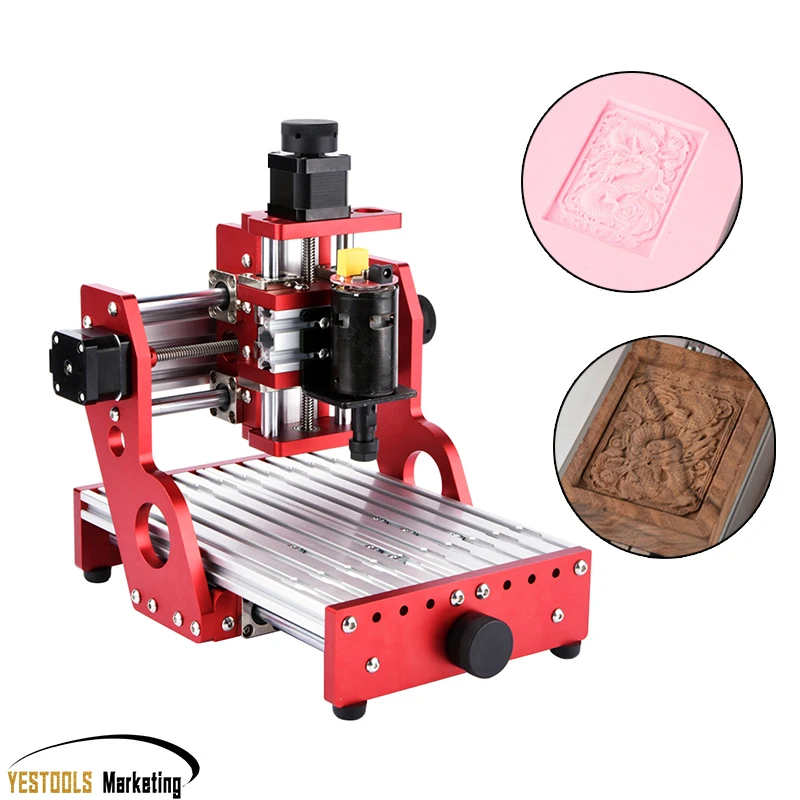 CNC MACHINE – Découpeuse de gravure en métal, cnc 1419, en aluminium de ...