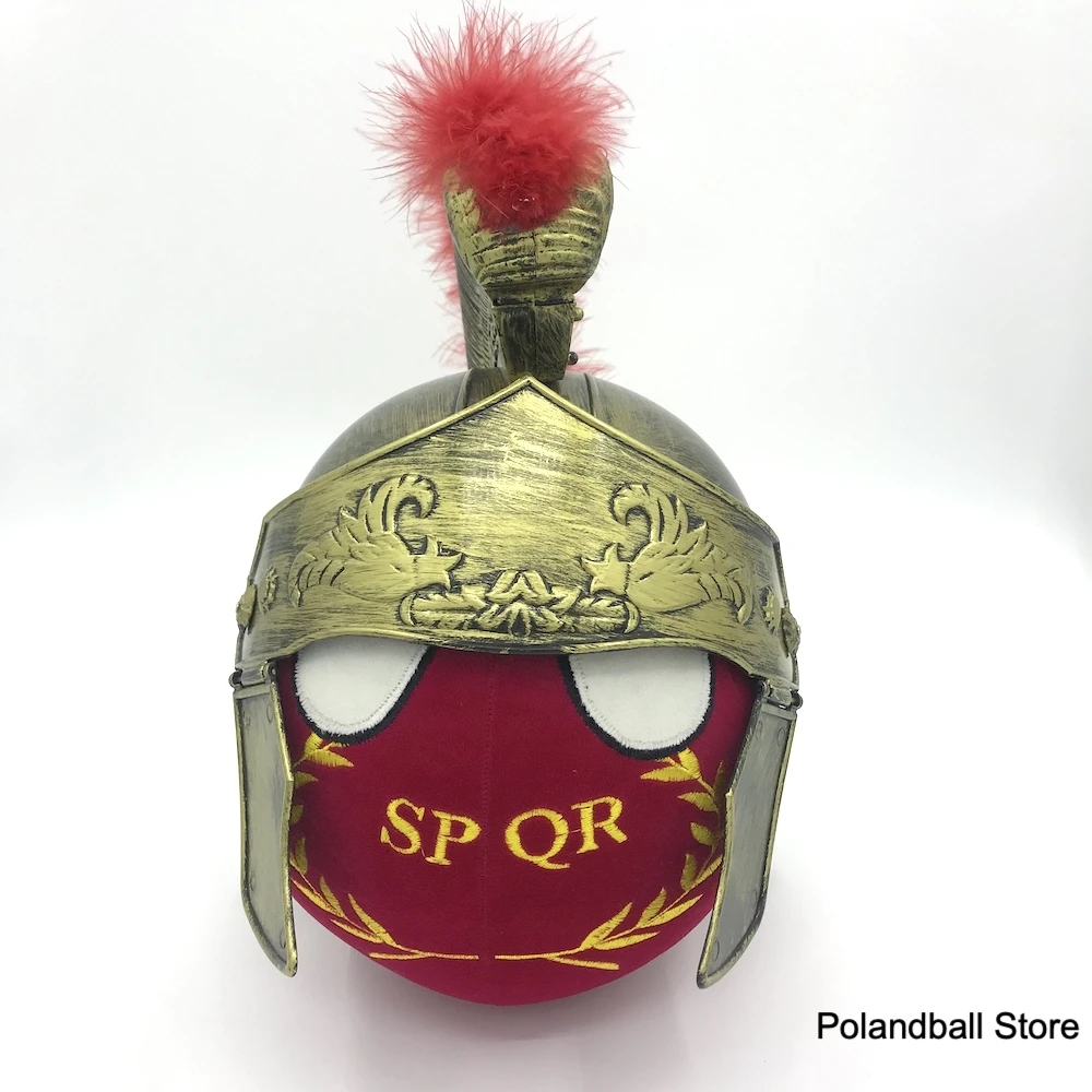 SPQR-Ball-With-Spartan-Helmet-Roman-Empire-Ball-Authentic-Handmade ...