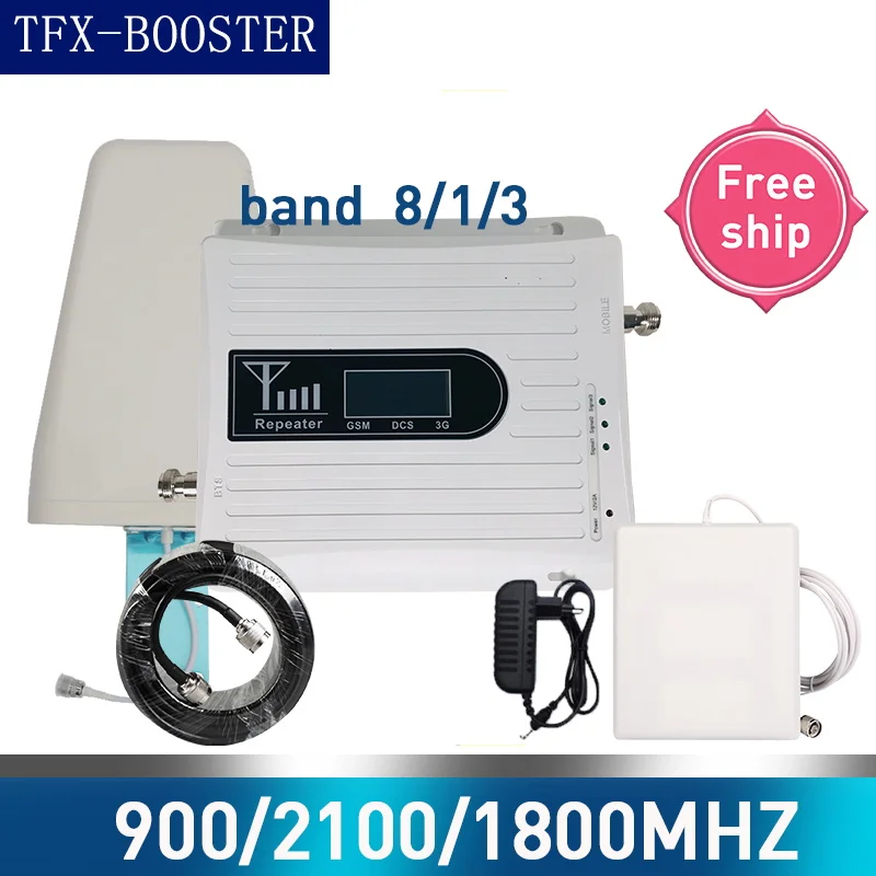 TFX-BOOSTER-900-LTE-DCS-1800-WCDMA-2100mhz-Triple-band-Cell-Phone ...