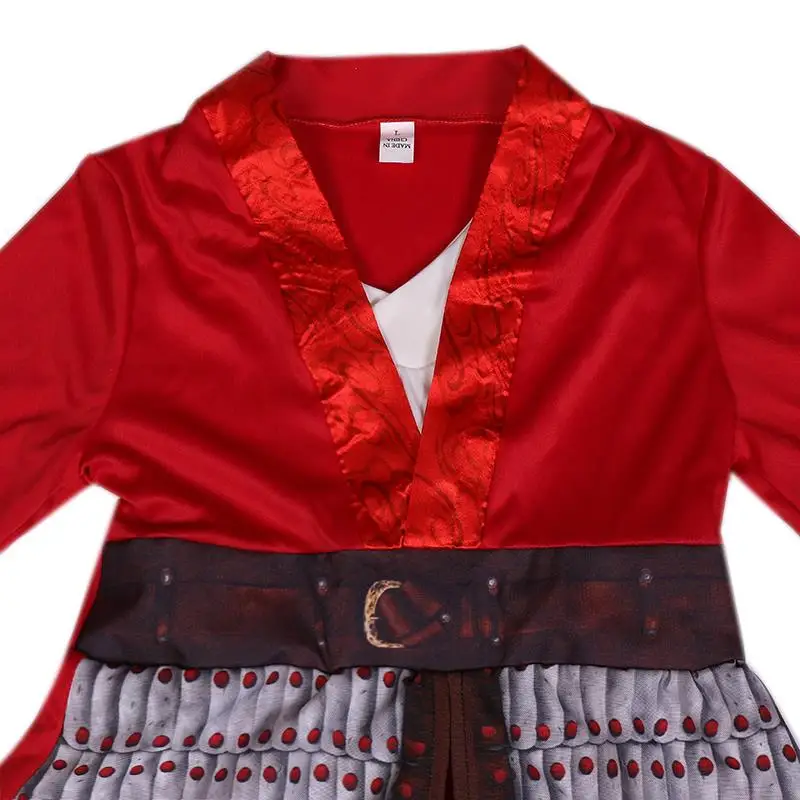 Mulan Red Hero Cosplay Costumes For Girls - AllCosplay.com