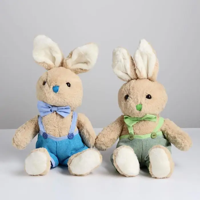 Stuffed Animals & Plushies Soft toy. A hare in shorts Toys & Games Toys ...
