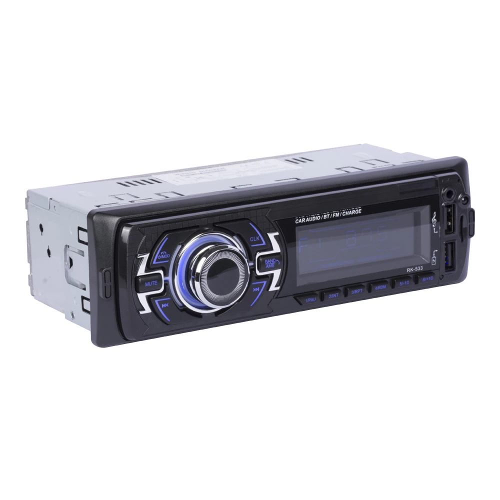 RK 533 12V universal 1 Din Car Radio FM RDS Fixed panel Europe hot RDS ...