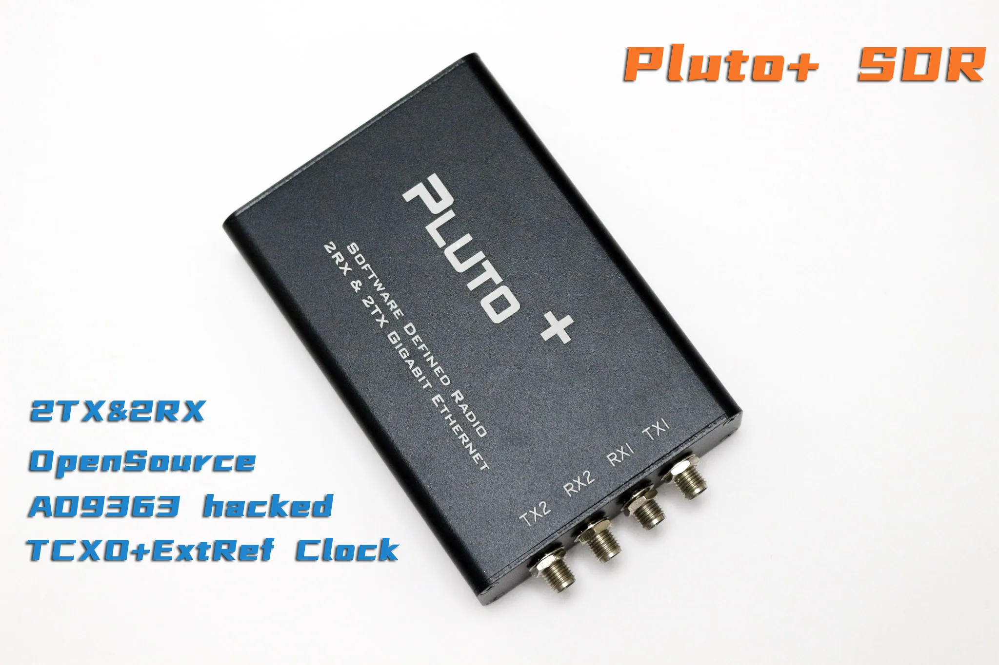 New-Pluto-Plus-70MHz-6GHZ-AD9363-SDR-Radio-Receiver-Transmitter-2x-RX ...