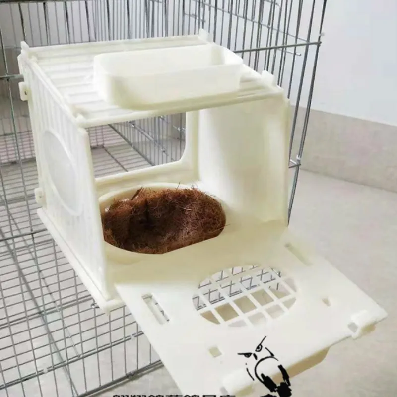 Bird cage Bird house white parrot cage high quality pet plastic ...