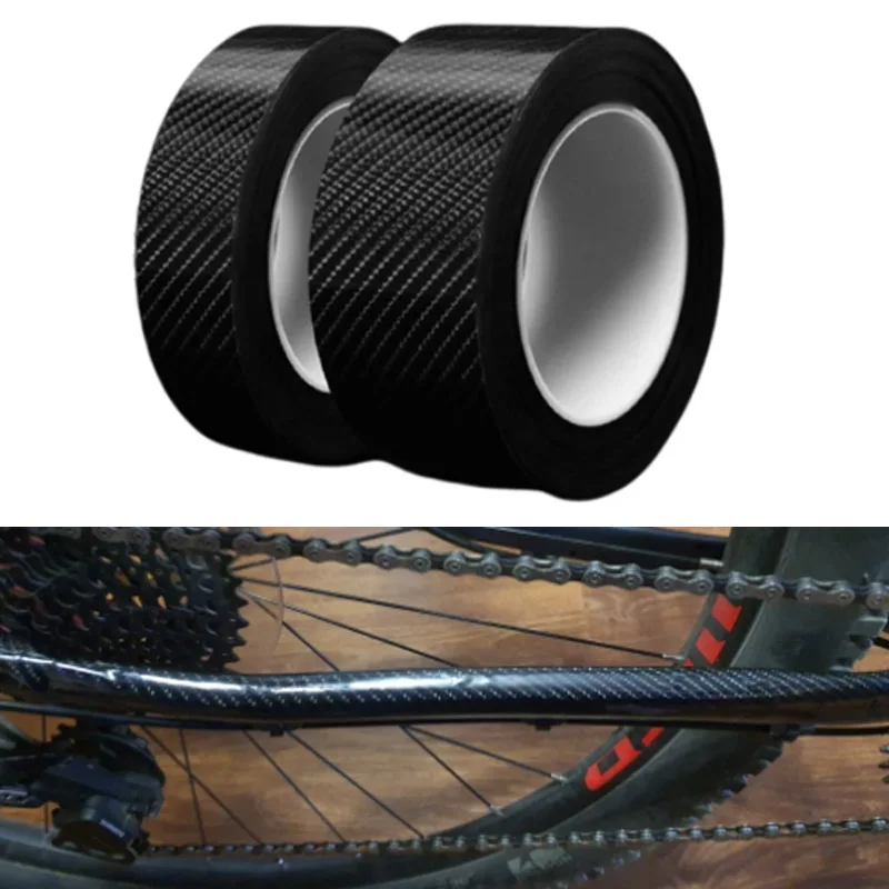 New-5D-Carbon-Fibe-MTB-Bicycle-Frame-Protection-Sticker-Road-Bike-Anti ...