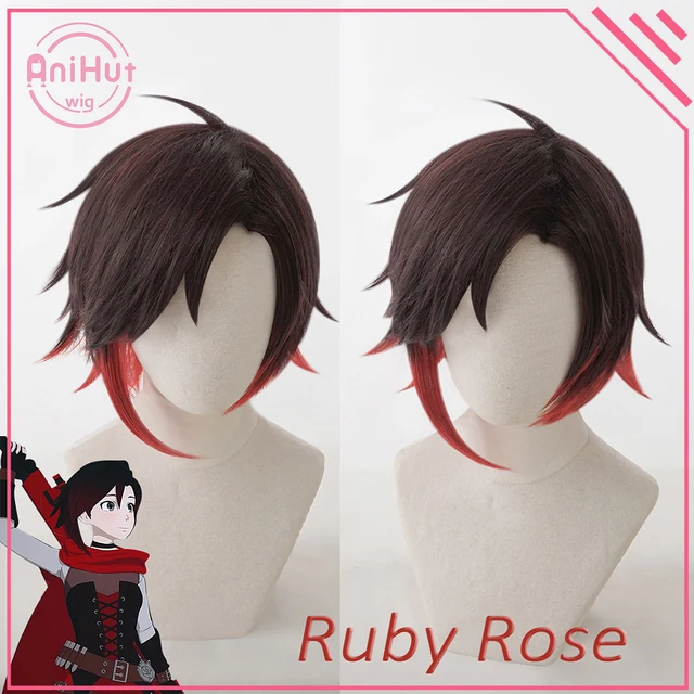 Rwby Cosplay Ruby Wig
