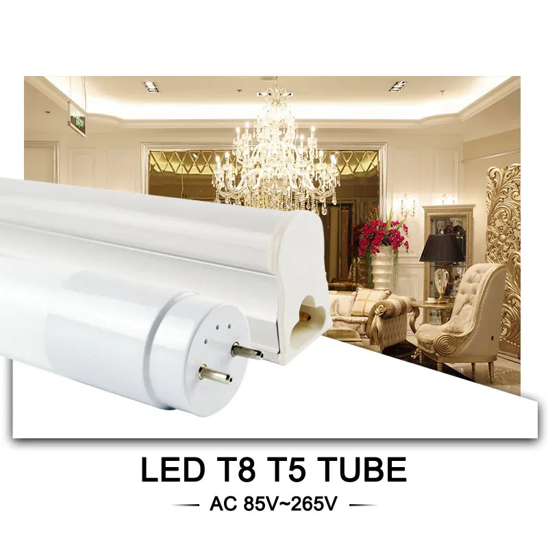 AMPOULE LED,T8 Tube 10W 60CM-Warm White--Tube lumineux led T5 T8 6w 30cm 10w 60cm SMD2835 AC ...