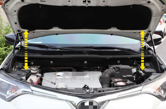 Engine Hood Hydraulic Lift Rod Front Hood Bonnet Gas Support Lift Car ...