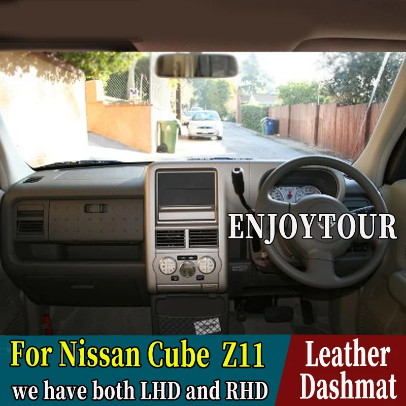 Leather Dashmat Dashboard Cover Pad Dash Mat Carpet Car styling ...