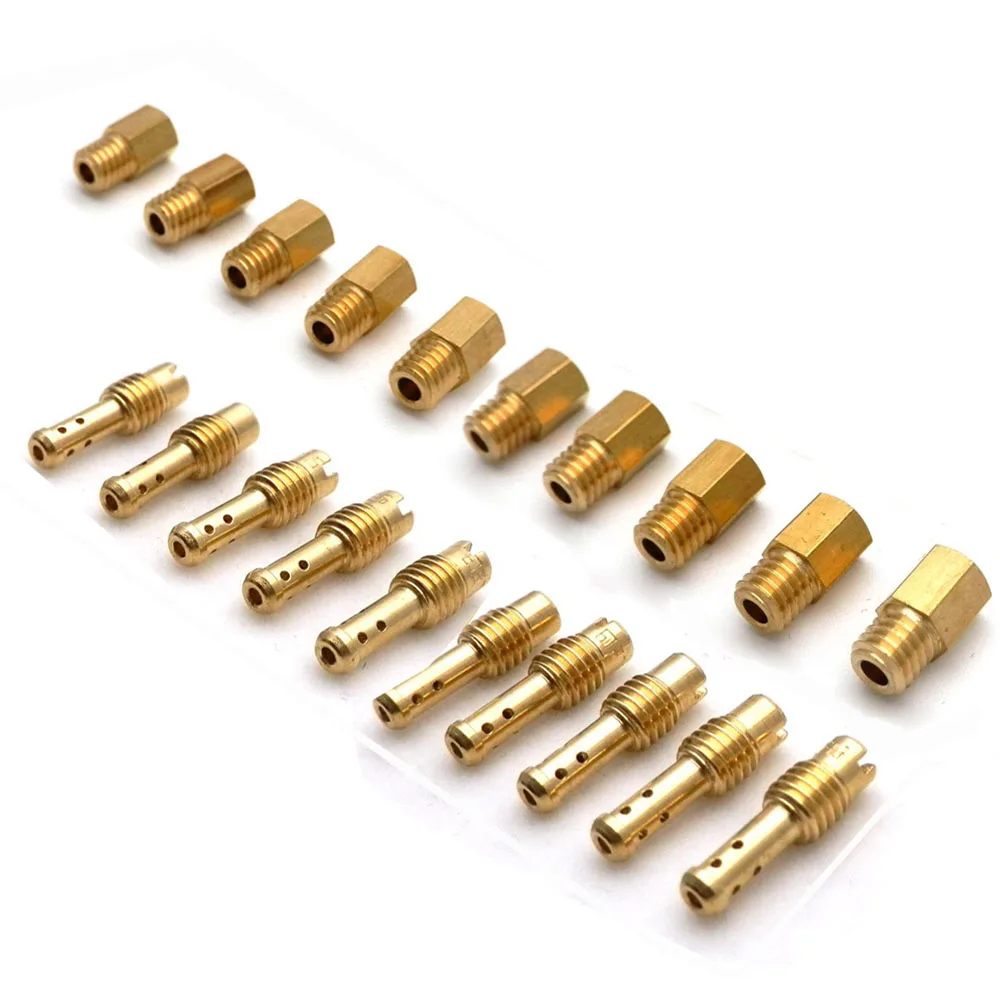 10pcs/lot Motorcycle Carburetor Hex Type Main Jets Idle Pilot Jet for ...