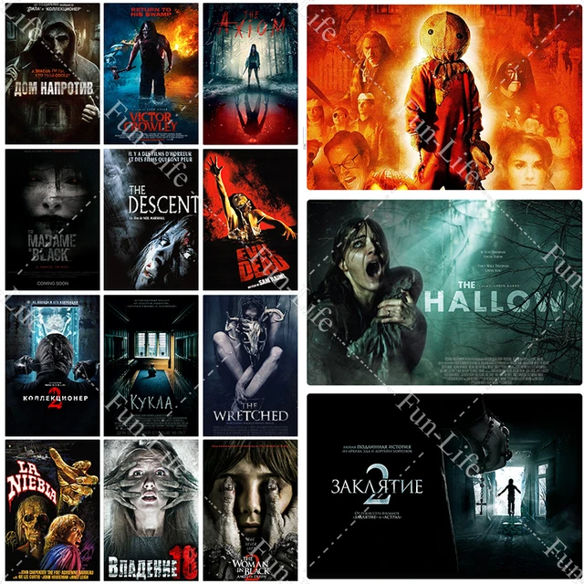 Horror Movie Collage Poster