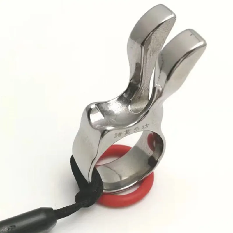 New stainless steel shooting fish protection finger launcher + fishing ...