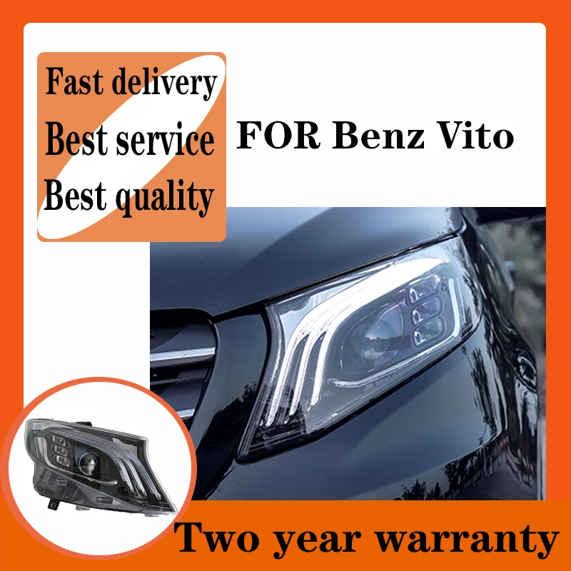 Car-Styling-Head-Lamp-for-Benz-Vito-Headlights-2016-2020-New-Vito-LED ...
