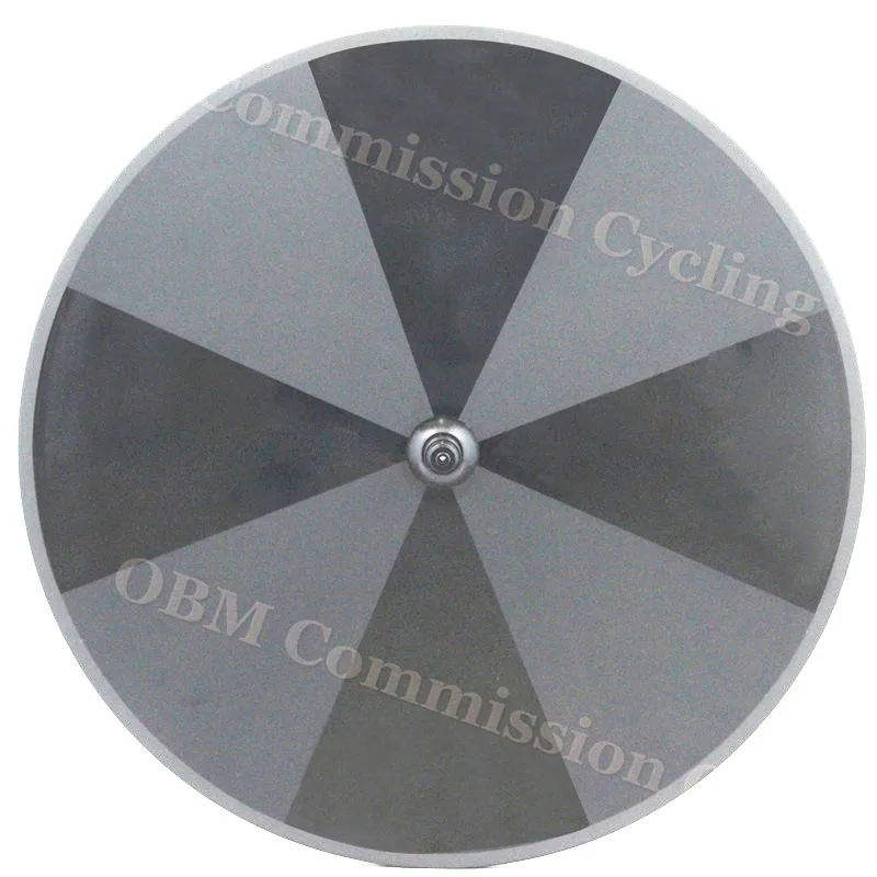 8pcs Rear Track Bike Disc Wheel Racing Road Carbon Wheels Fixed Gear ...