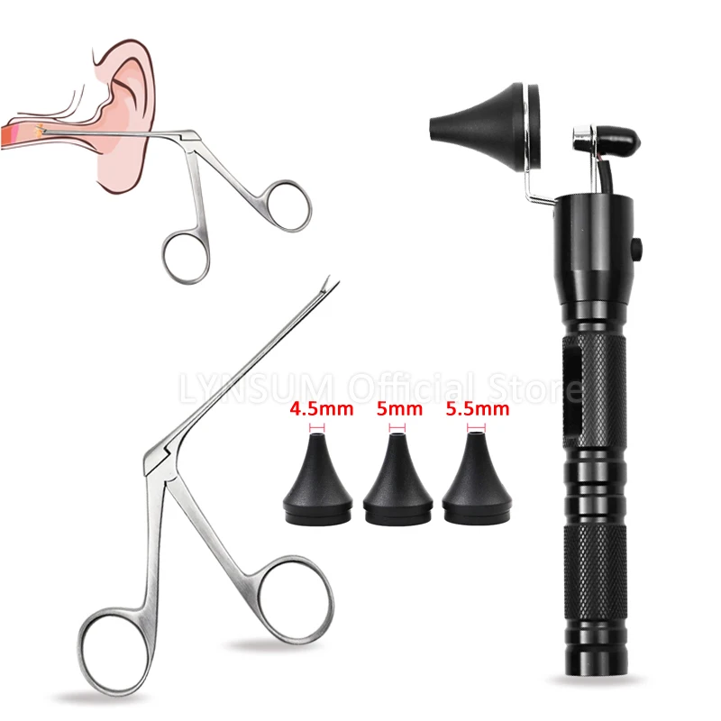 Medical Ear Wax Endoscope Earwax Remover Hartman Micro Alligator ...