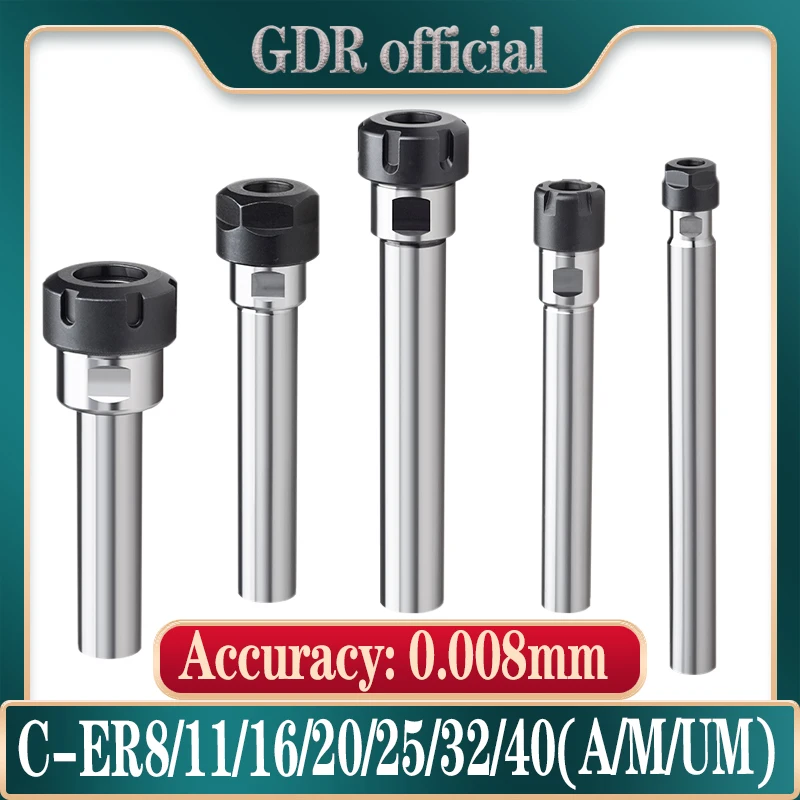 Er Extension Rod C8 C10 C12 C16 C20 C25 C32 C40 Er8 Er11 Er16 Er20 Er25 ...