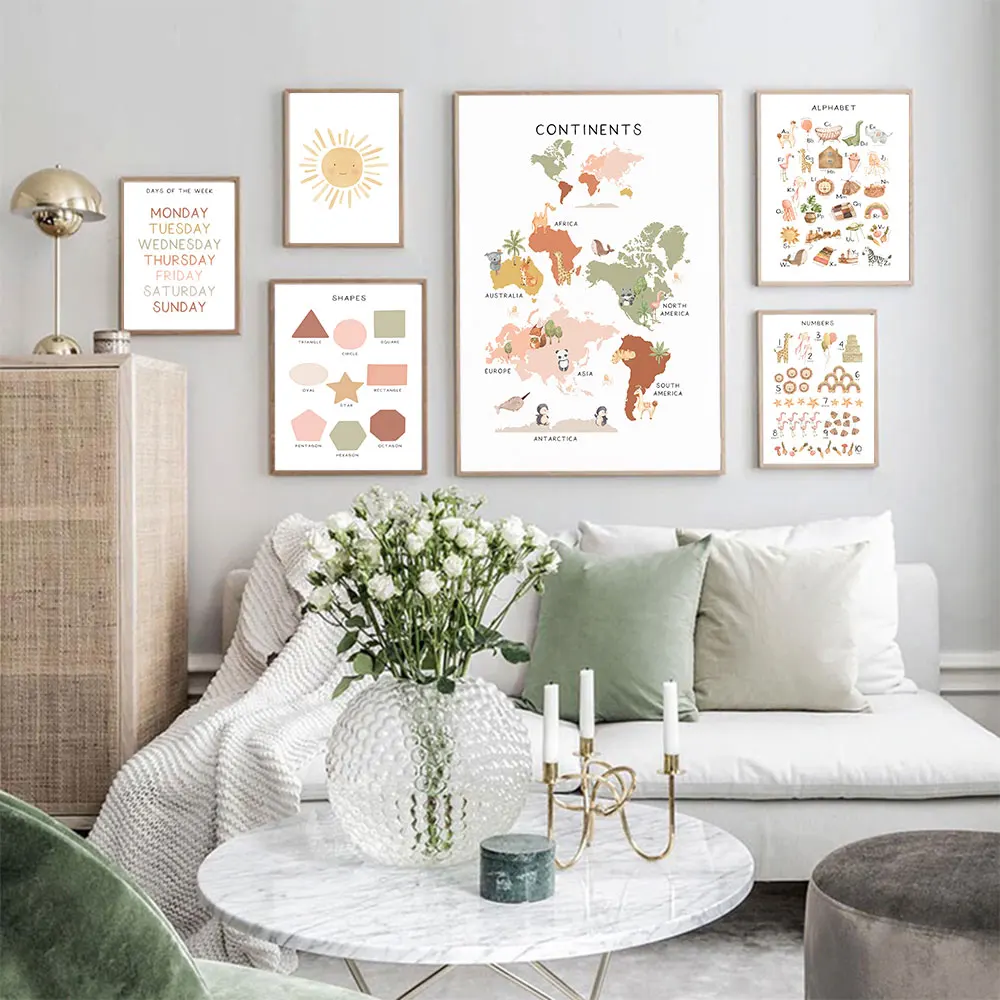 Preschool Classroom Wall Displays