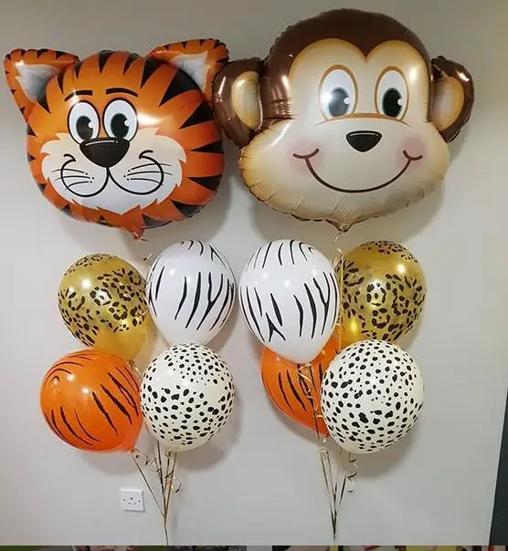Paper & Party Supplies Safari party, Zoo Balloons Safari Birthday Party ...